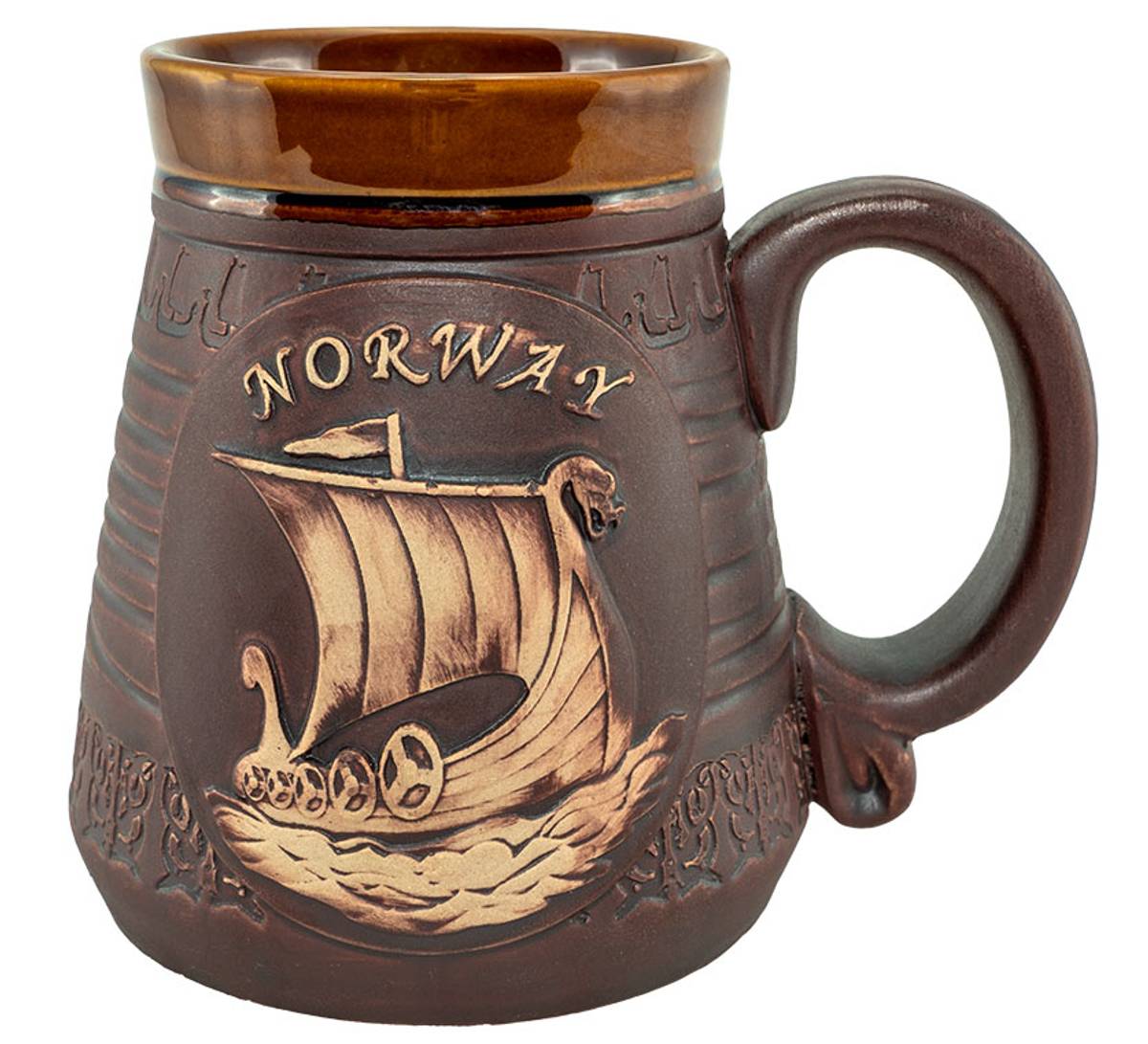 754998 Mug, Viking Ship, Norway – Bergquist Imports