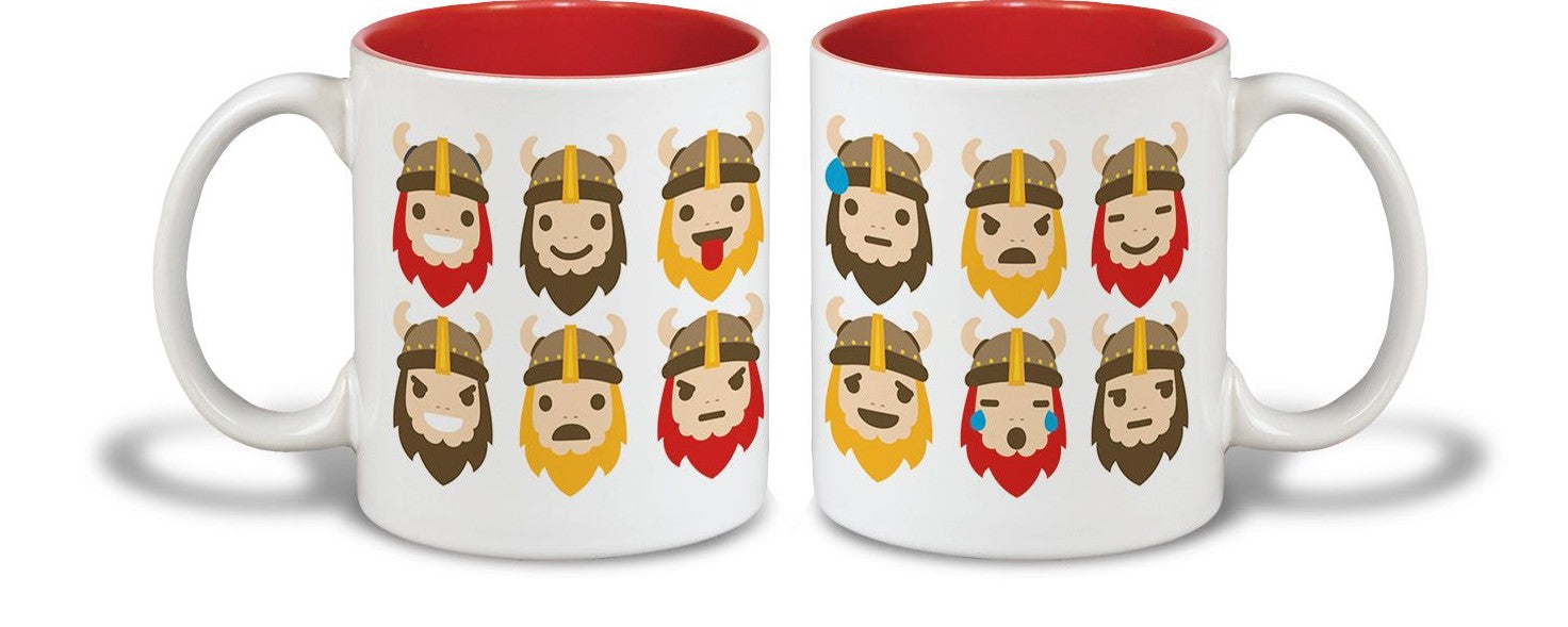 18147-00 11oz C-Mug: Viking Emoji – Bergquist Imports