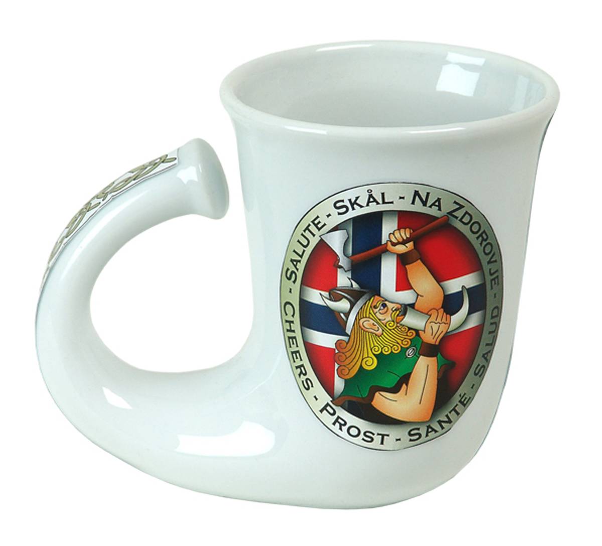 18335-00 Viking Horn Mug – Bergquist Imports